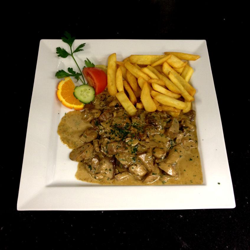 Filet pur aux cèpes de Bordeaux à la crème | La Fontana d'Aldo e Tino