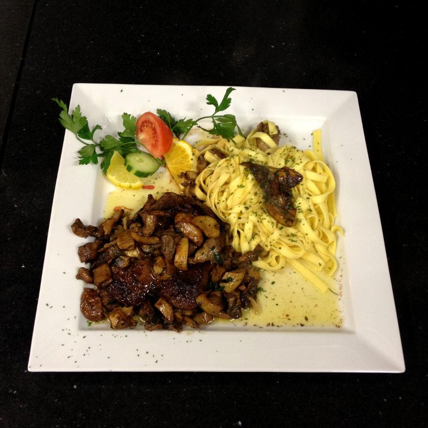 Filet pur aux cèpes de Bordeaux | La Fontana d'Aldo e Tino