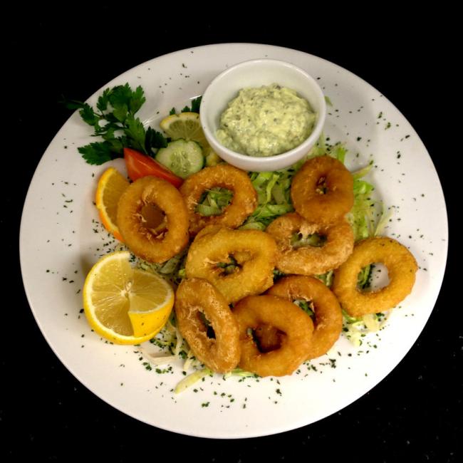 Calamars frits sauce tartare | La Fontana d'Aldo e Tino